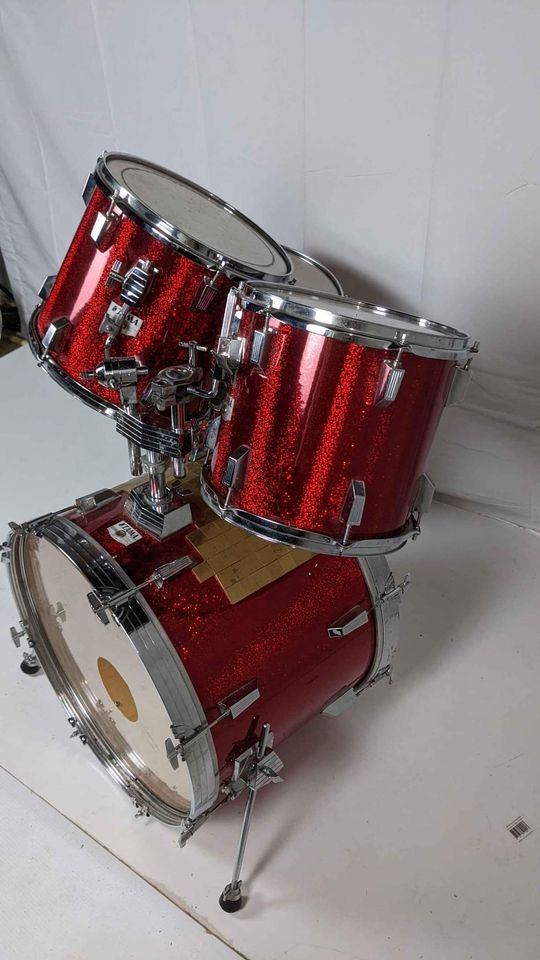 Tama Rockstar series Red sparkle – Open Mind Drums